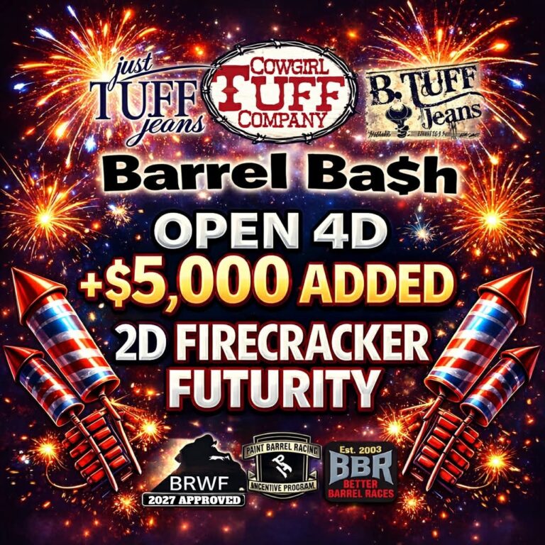2026 Approved Events – Barrel Futurities of America